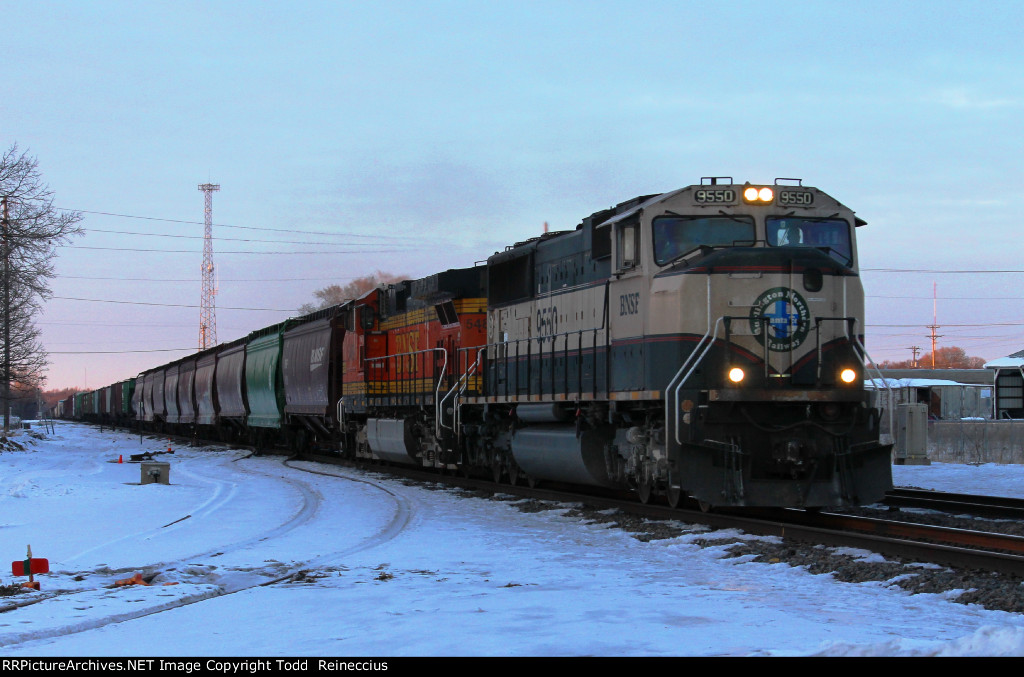 BNSF 9550